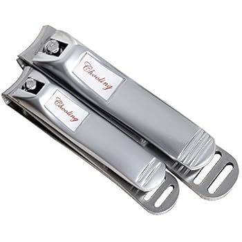 Amazon.com : Chooling Fingernail and Toenail Stainless Steel Clippers ...