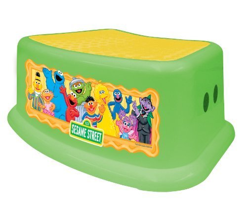 Sesame Street Step Stool New Born, Baby, Child, Kid, Infant - Import It All