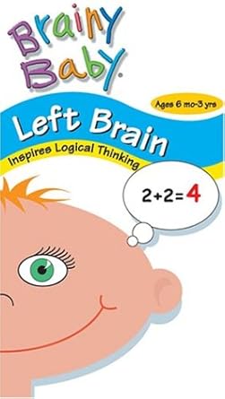Amazon.com: Brainy Baby - Left Brain VHS: Movies & TV