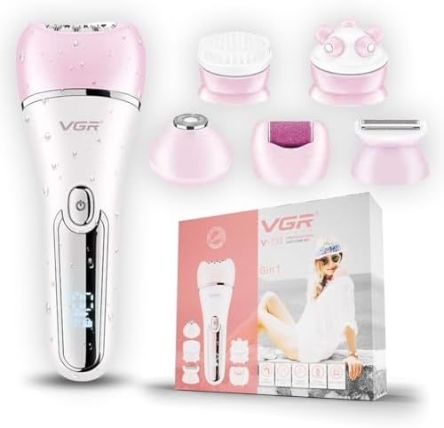 سعر VGR V-733 Professional Ladies Grooming Kit,Epilator for women for full body grooming| 6 in 1 ...