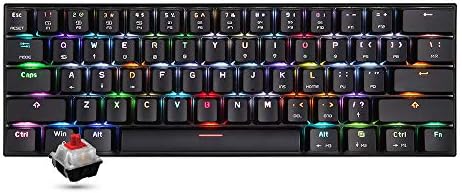 سعر Keyboard, GoolRC CK62 61 Keys RGB Mechanical Keyboard USB Wired BT ...