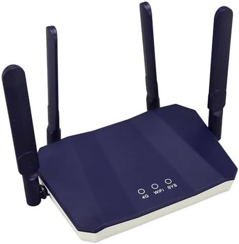 4G WiFi Wireless Router, LTE Modem Gigabit Router with SIM Card Slot ...
