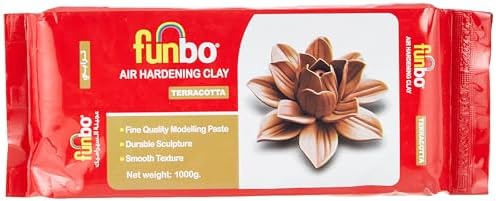 Funbo Air Hardening Clay 1000 Gms Terracota price in Saudi Arabia ...