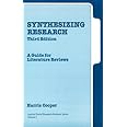 Synthesizing Research: A Guide for Literature Reviews (Applied Social ...