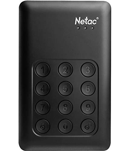 Encrypted Portable Hard Drive - External 1TB USB 3.0 Keypad Lock Hard ...