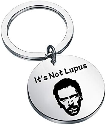 KEYCHIN Dr House Inspired Gift It's Not Lupus Keychain House MD Medical ...