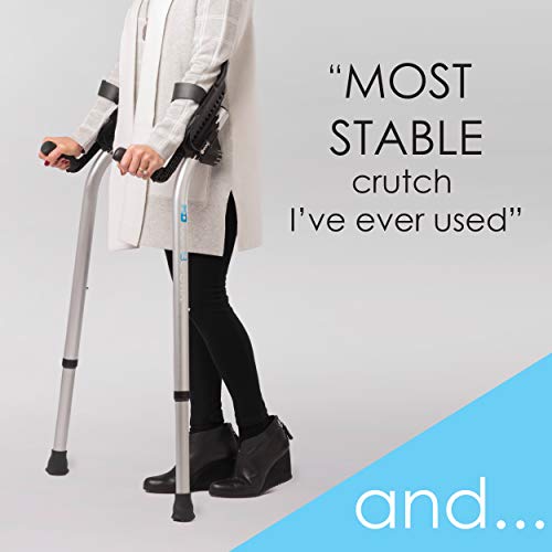 M+D Forearm Crutches Adult, Adjustable Between Platform Crutches ...