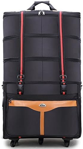Ailouis 36 Inch Expandable Extra Large (XXL) Wheeled Travel Duffel ...