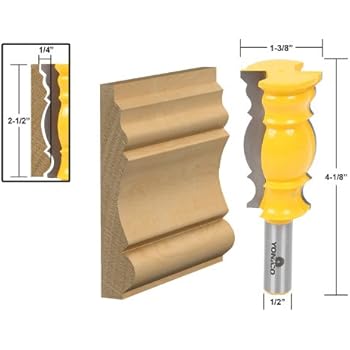 Freud 93-200 6 Piece Architectural Molding Router Bit Set - Edge ...