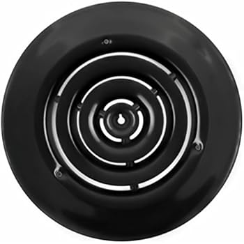 10" Round Ceiling Diffuser - Easy Air Flow - HVAC Duct [Black ...
