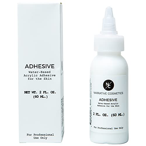 Narrative Cosmetics Skin Safe Water Based Medical Grade Adhesive Glue ...