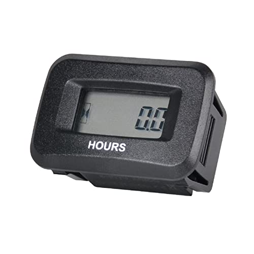 Runleader Voltage AC/DC 5V-277V Hour Meter, Total Hours Monitor for ...