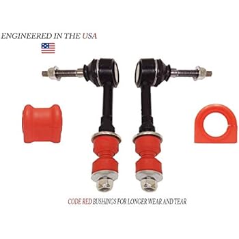 Amazon.com: Suspension Dudes 4PC Front Sway Bar Links+Bushings Dodge ...
