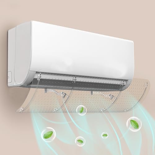 Air Conditioning Baffle, Air Conditioner Deflector Adjustable 60-90cm ...