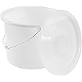 Amazon.com: DMI Bedside Commode Replacement Bucket with Lid & Handle ...