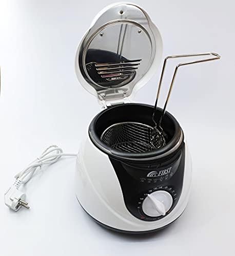 First Electric Fryer 1 L Black and white price in Egypt | Amazon Egypt ...