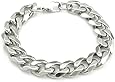 WellPoint Silver Stainless Steel Bracelet for Men: Amazon.in: Jewellery