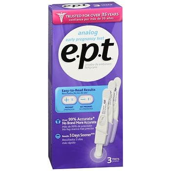 Amazon.com: EPT Digital Early Pregnancy Test - Box of 2 Tests: Health ...
