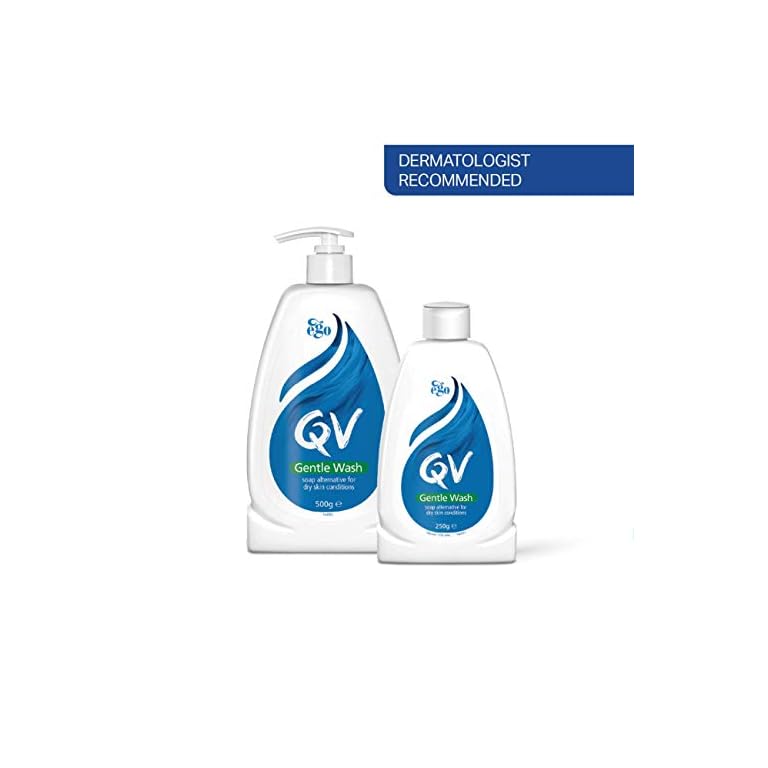 QV Gentle Wash, Gentle, Soap-free Moisturising Body Wash for Dry Skin ...