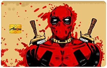 سعر Deadpool #1 Full Debit Or Credit Card Skin Sticker (Small Chip) فى ...
