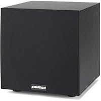 Amazon.com: Samson MediaOne 10S - Active Studio Subwoofer : Musical ...
