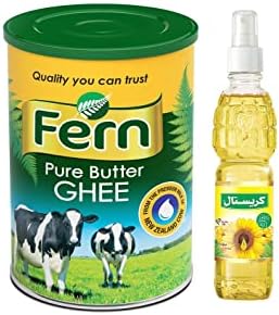 سعر Fern Pure Butter Ghee 700G + Free Crystal Sunflower Oil 200 Ml فى ...
