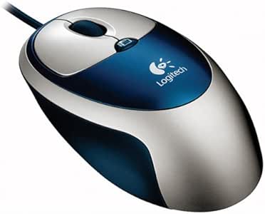Amazon.com: Logitech Click! Optical Mouse - Blue/Silver: Electronics
