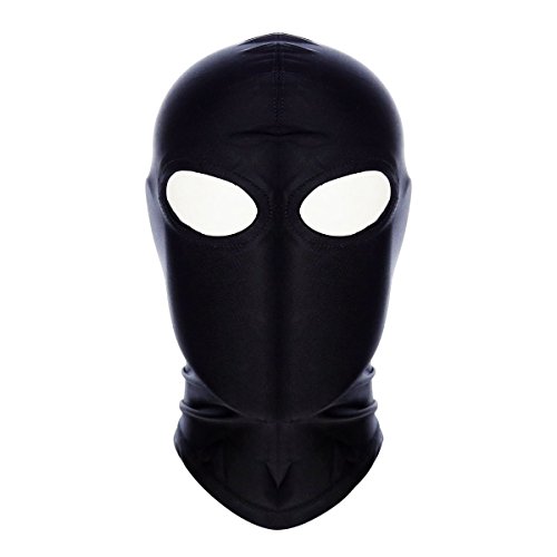 Open Eyes Spandex Zentai Hood Face Ski Mask Men Women for Cosplay ...