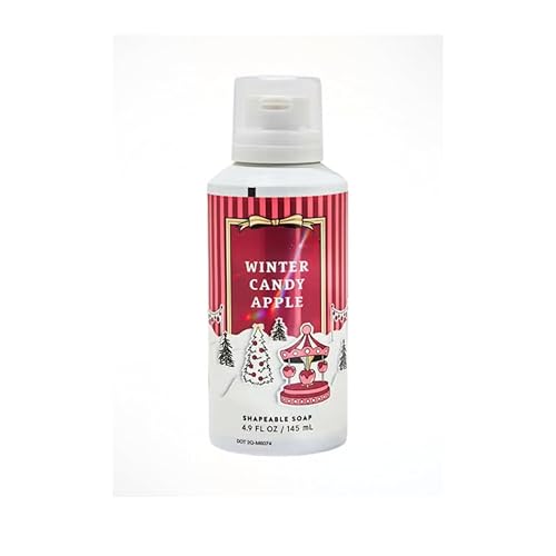 Bath & Body Winter Candy Apple Shapeable Soap 4.9 fl oz / 145 mL ...