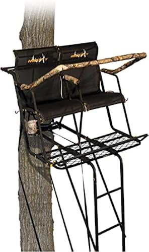 Muddy MLS2251 Stronghold 2.5 XTL 18' Ladder Tree Stand with Tree Lok ...