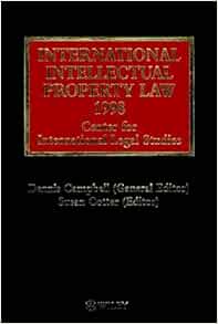 International Intellectual Property Law, International Intellectual ...