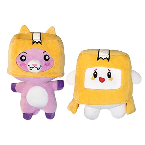 FRSHALOUIS Foxy and Boxy Plush Toys Box Plushies Soft Stuffed Plush ...