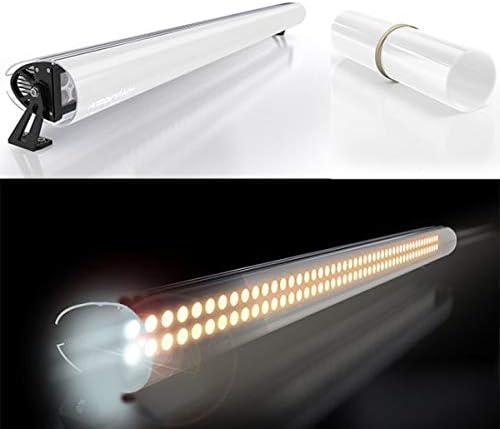 AeroLidz Universal 50 52 inch Wind Diffuser Clear Aerodynamic LED Light ...