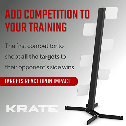 KRATE Tactical Dueling Tree Target System - AR500 3/8" Steel Targets ...