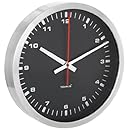 Amazon.com: Blomus Wall Clock, Black, 40 centimeters: Home & Kitchen