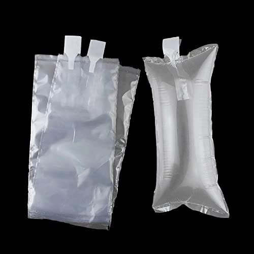 （200 Pack + Free Hand Pump ）AIR PAKPRO 5.9"×13.8" Clear Plastic ...