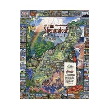 Amazon.com: White Mountain Puzzles Historic Virginia - 1000 Piece ...