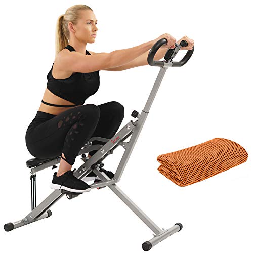 Sunny Health and Fitness Upright Squat Assist Row-N-Ride Trainer for ...