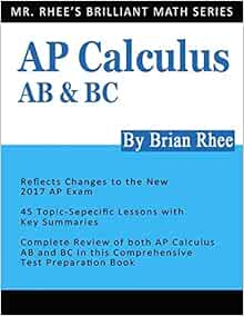 AP Calculus AB & BC: AP Calculus Exam Review Book: Rhee, Yeon ...