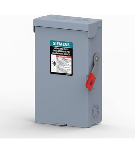 110 Quick Disconnect GE 30-Amp Fusible Enclosed Molded Case Switch ...