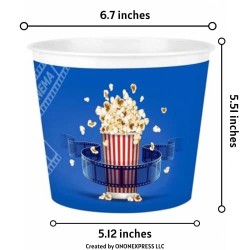 Modern Style Reusable Plastic Popcorn Box / Popcorn Containers ...