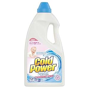 Cold Power Sensitive Pure Clean, Liquid Laundry Detergent, 2 liters ...