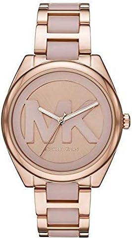 سعر Michael Kors Women's Janelle Three-Hand Rose Gold-Tone Stainless ...