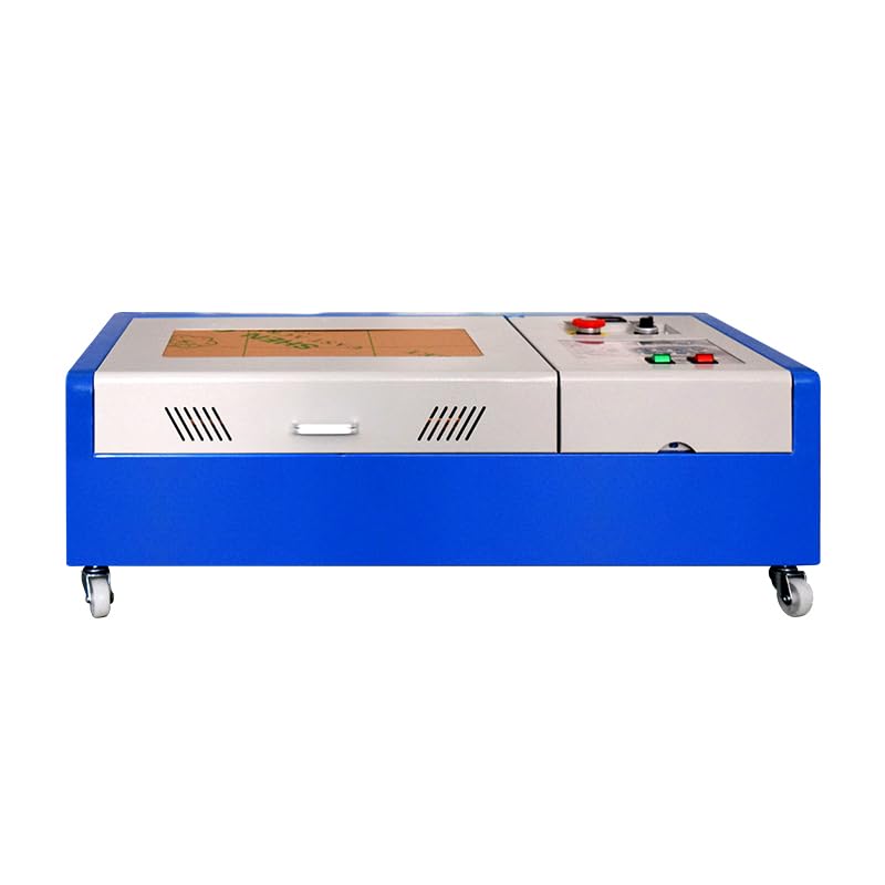 40W CO2 Laser Engraver, 8"x12" Desktop Laser Engraving Machine, Light ...