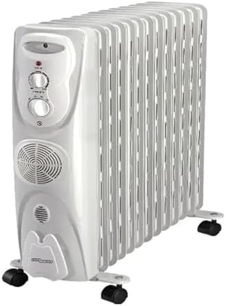 General Supreme Oil Electric Heater, 11 Fins, 2800 Watt Distribution ...