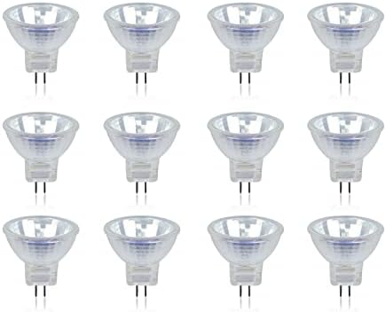 DoRight MR11 Halogen Bulbs 12V 35W, Dimmable GU4 Bi-Pin Base MR11 ...