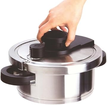 Amazon.com: B/R/K Germany 4 Liter Pressure Cooking Combo Set: Pressure ...