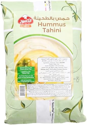 Kasih Hummus Tahini Party Pack, 1 kg price in Saudi Arabia | Amazon ...