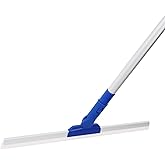 Amazon.com: Floor & Window Professional 180° Rotatable Squeegee Scrubber with 56" Adjustable ...