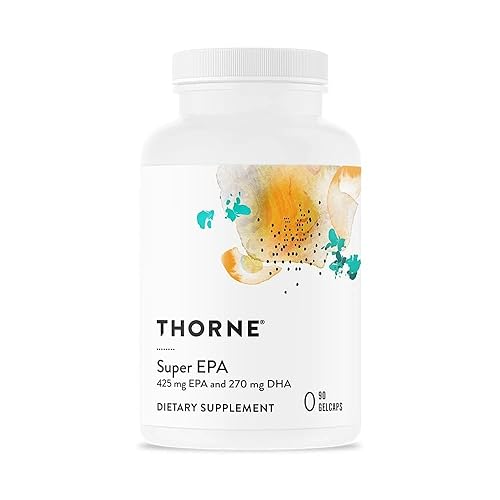 THORNE - Super EPA - Omega-3 Fatty Acids EPA 425mg & DHA 270mg ...